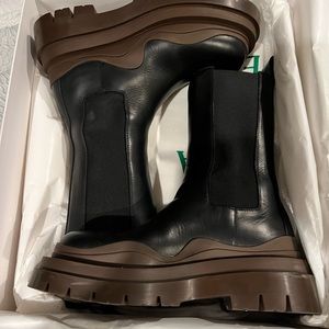 Bottega Veneta | Shoes | Bottega Veneta Tire Boot Leather Boot With ...
